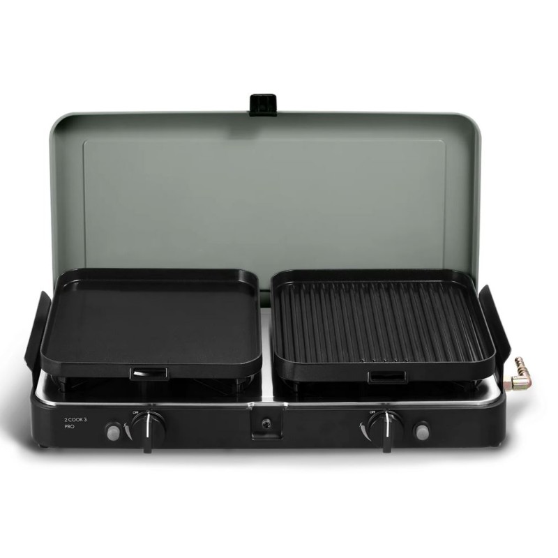 Réchaud grill/plancha - 3 COOK PRO DELUXE CADAC - Latour Tentes et Camping