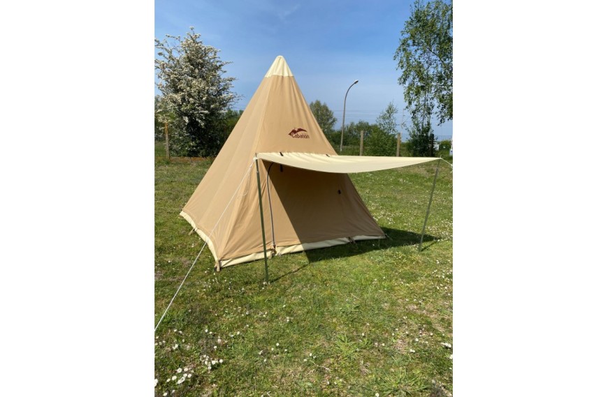 Tente Tipi Plume / 2-3 couchages de chez CABANON - Latour Tentes et Camping